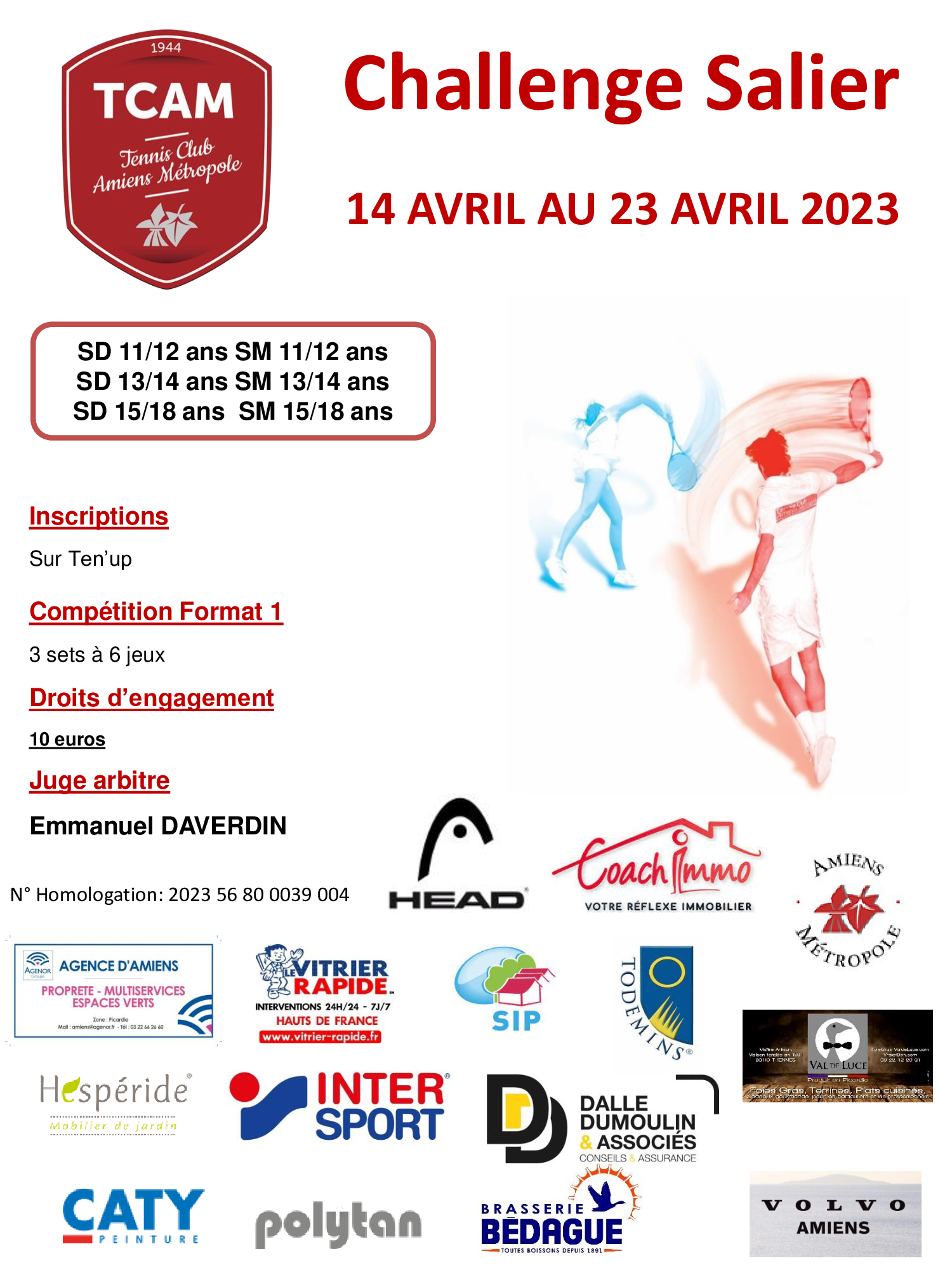 Challenge Salier 2023 - TCAM
